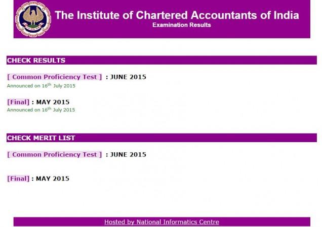 CA Final Exam, CPT Results 2015 Announced Today; Where to Check Merit ...