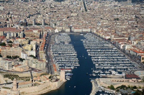 French port city Marseille - Aerial view - Photos,Images,Gallery - 30970