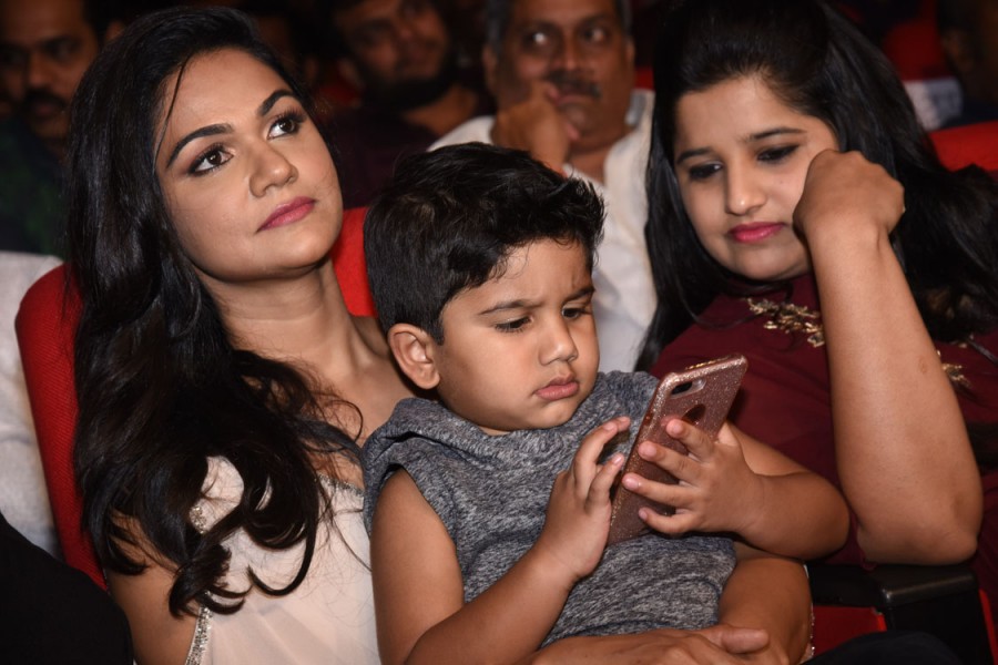 Allu Arjun's son Allu Ayaan was the star of Duvvada Jaggannadham audio ...