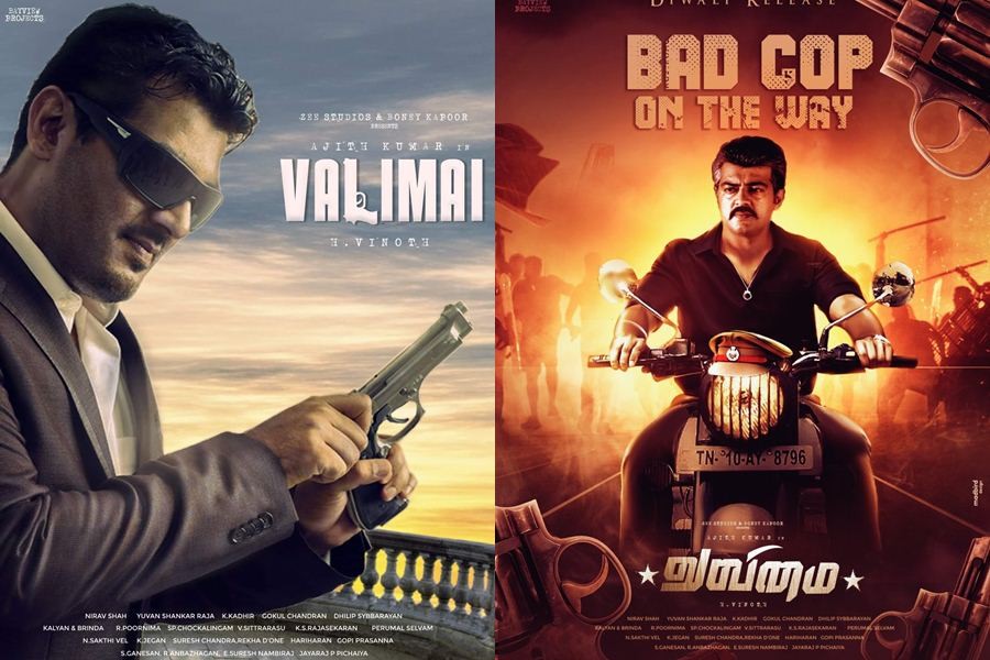 Valimai first look poster: Ajith fans at their creative best, check out ...