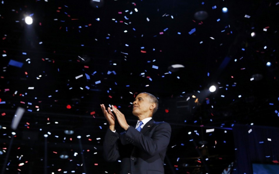 Pictures of Barack Obama's Victory Celebrations [PHOTOS] - IBTimes India