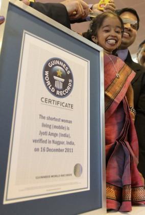 Jyoti Amge is World's Shortest Woman; Photos of the Guinness World ...