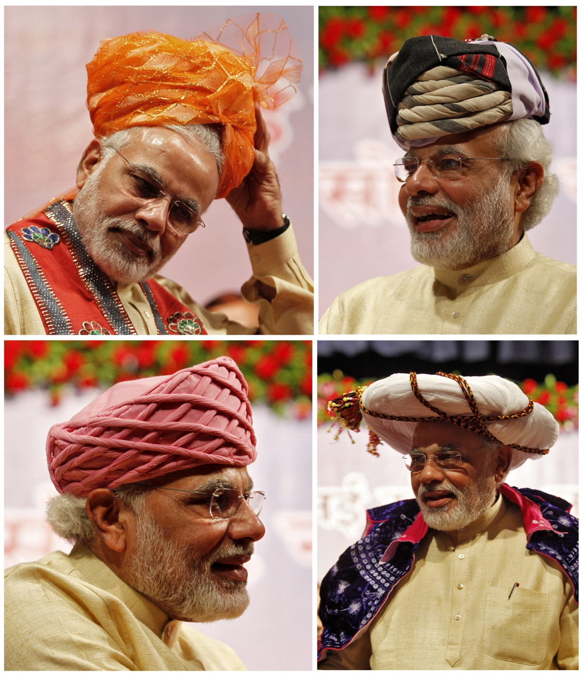 Narendra Modi Wears Many Hats; A Look at the PM's Headgears [PHOTOS ...