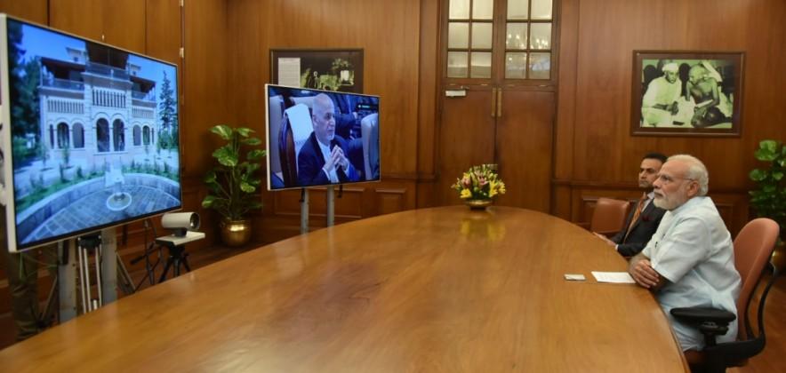 Ashraf Ghani, PM Modi inaugurate Stor Palace in Kabul through video ...