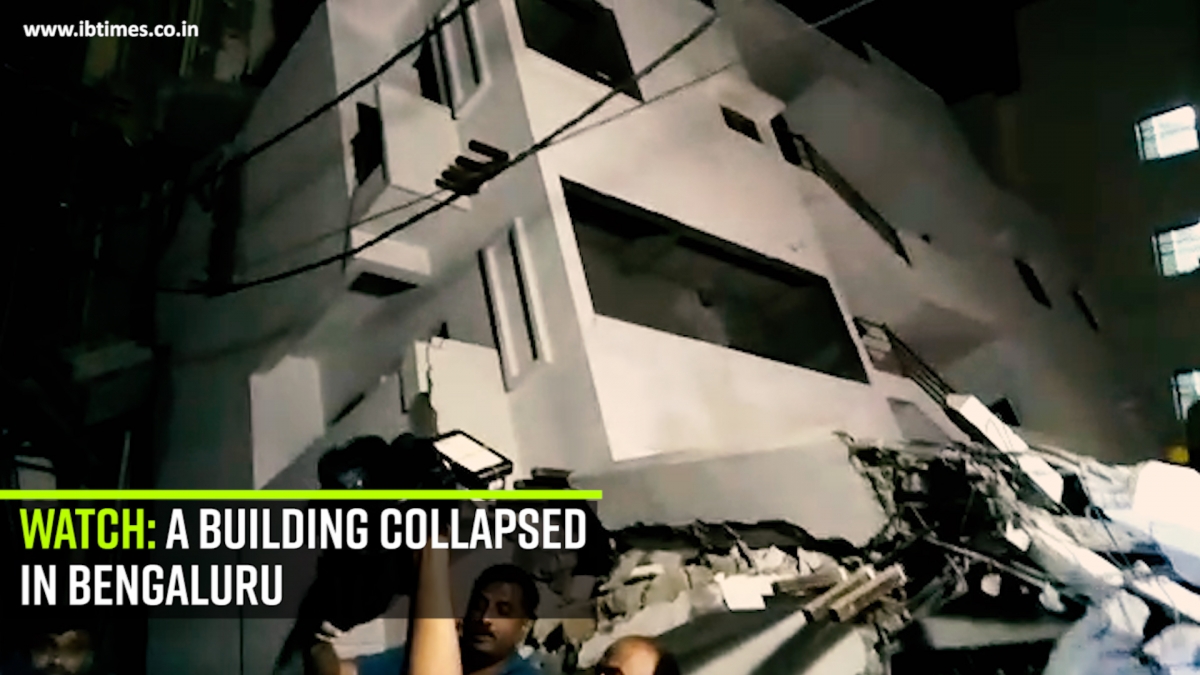 Under-construction building collapses in Bengaluru; 4 dead, 7 injured ...