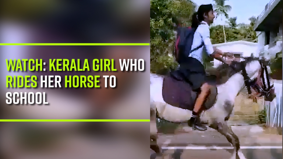 Anand Mahindra finds his new hero in Kerala girl who rides her horse to ...