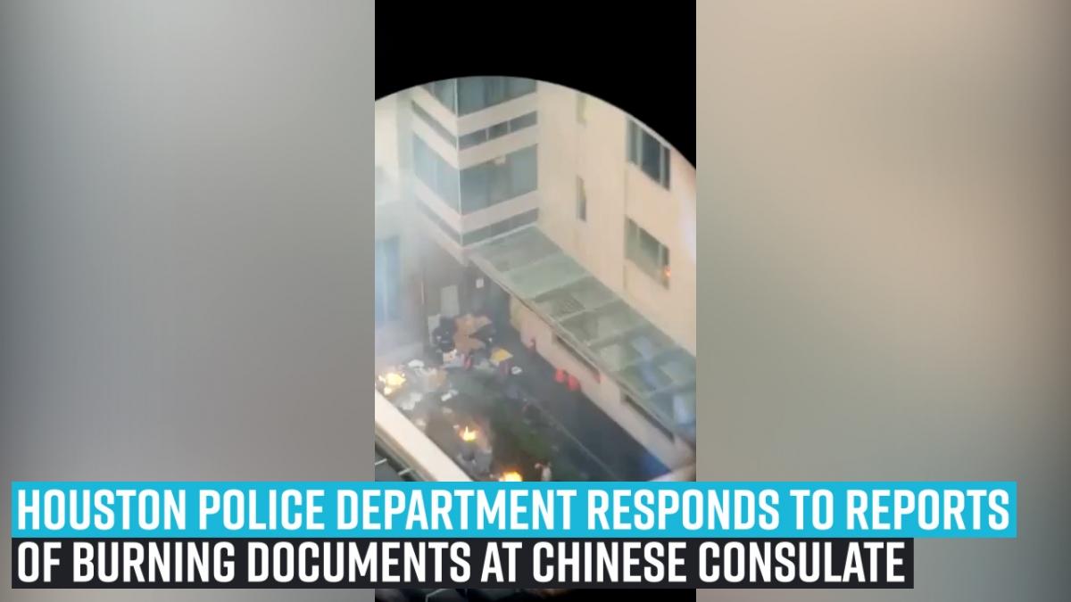 What is Houston Chinese consulate burning after eviction order ...