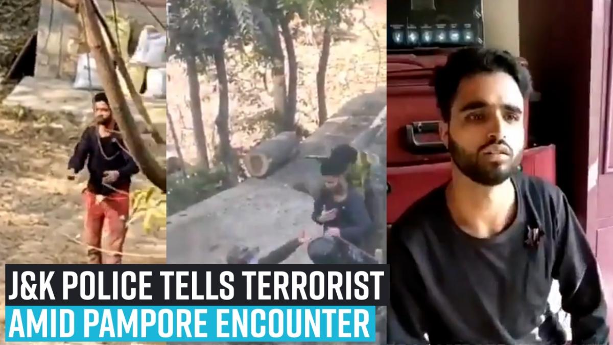 Pick surrender over death: J&K Police tells terrorist amid Pampore ...