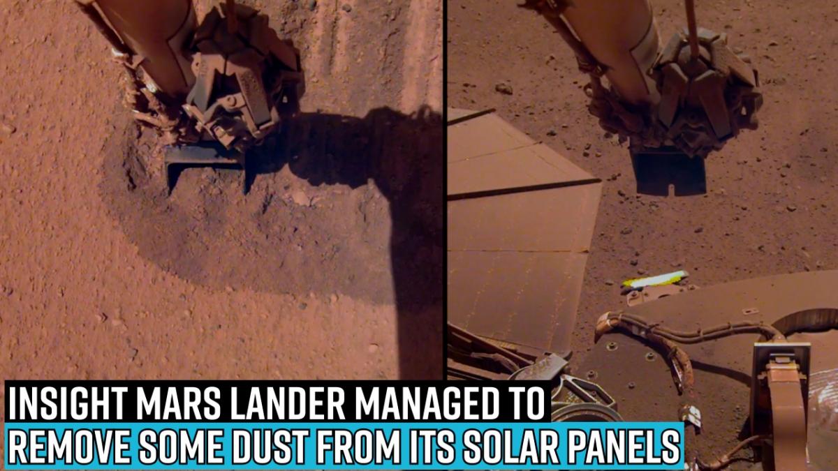 Scientists successfully give the InSight Mars Lander a Power Boost to ...