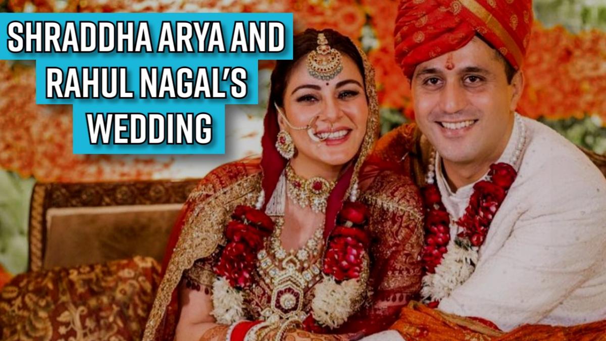 Shraddha Arya – Rahul Nagal's engagement, mehendi and wedding ceremony ...