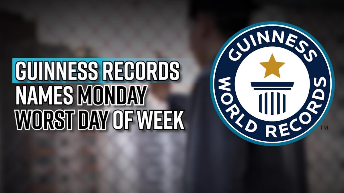 Monday named worst day of week by Guinness World Records; netizens ...