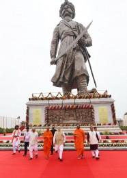 PM Modi Unveils 108 feet Tall Statue Of Prosperity In B luru Sets A PM Modi Unveils 108 feet Tall Statue Of Prosperity In B luru Sets A
