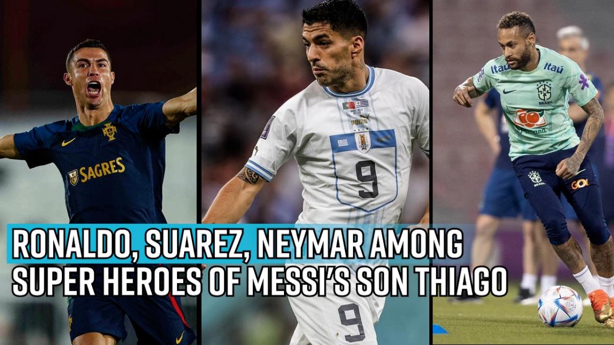 Ronaldo, Suarez, Neymar among players Messi's son Thiago talks about ...
