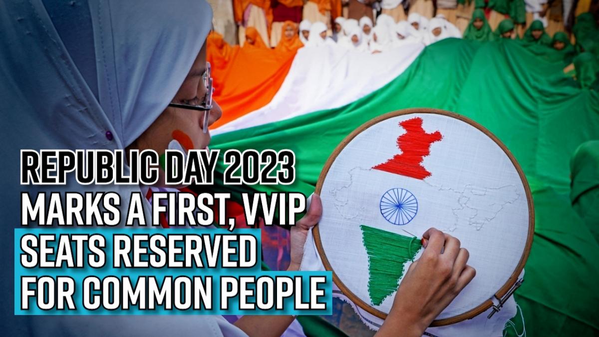 No VVIPs, first row at R-Day 2023 parade reserved for street vendors ...