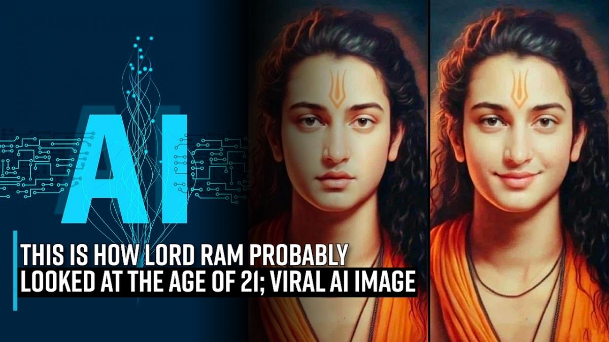 Beautiful AI image of Lord Ram at the age of 21 is breaking the ...