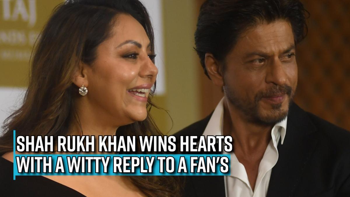 SRK wins hearts with a witty reply to a fan's question on talent and ...