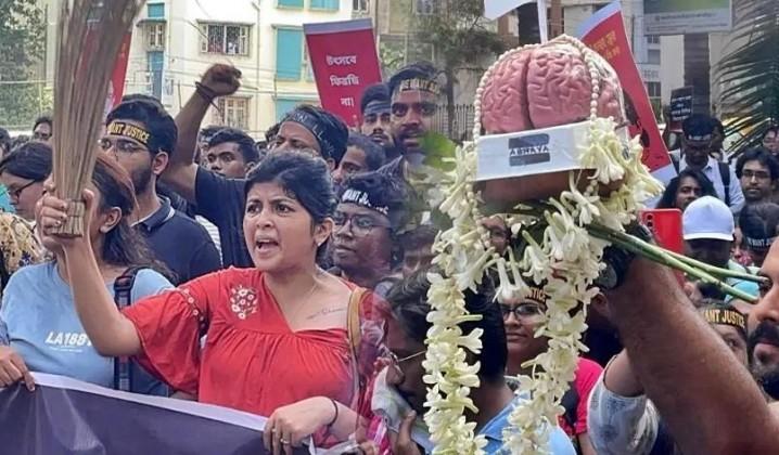 RG Kar tragedy: Protest march by doctors to Bengal health department HQ ...