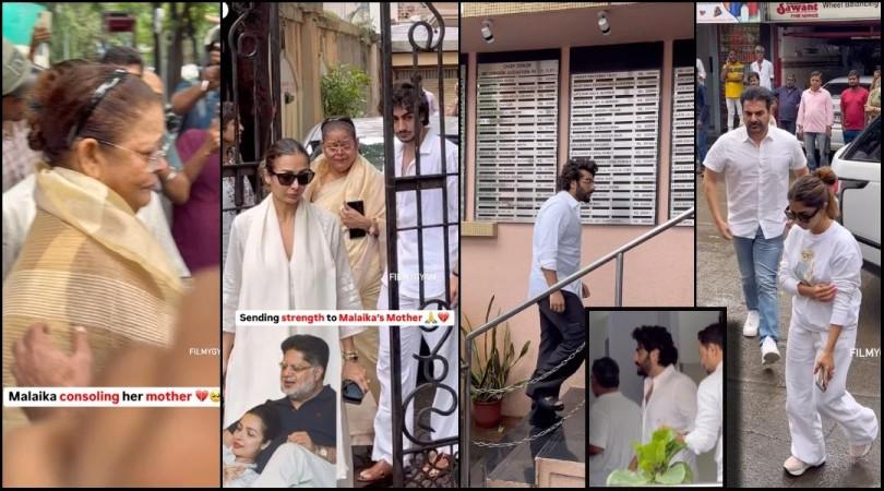 Malaika Arora Amrita Trolled For Leaving Mother Alone After Fathers