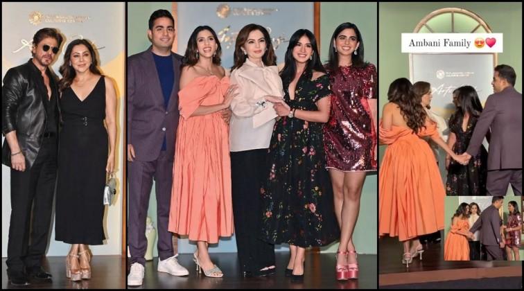 Ambani "bahus" opt for bold outfits; Nita holds Radhika's hand, fans ...