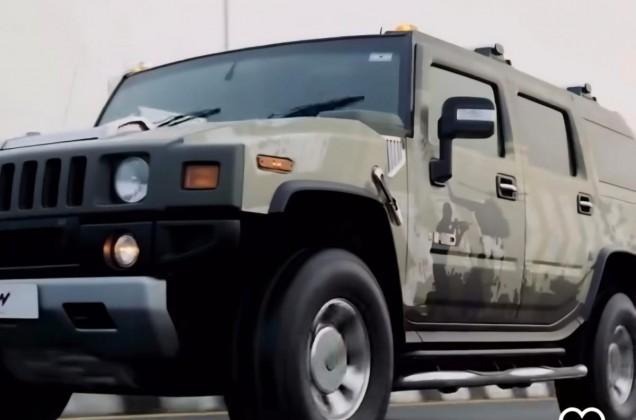 Dhoni's favourite Hummer gets military makeover, goes viral on social ...