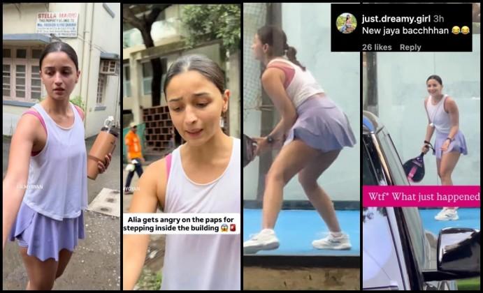 Angry Alia Bhatt stops paps from entering building premises; fans call ...