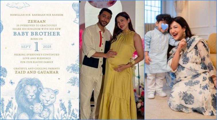 It's a boy for Gauahar Khan and Zaid Darbar as they welcome second ...