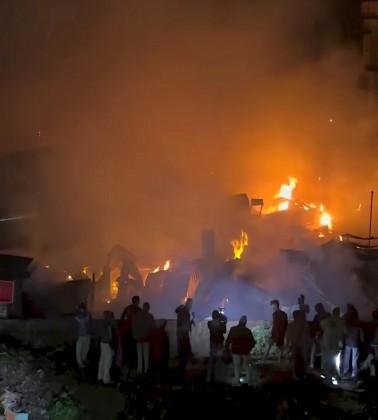 Massive fire in Bengal's Birati market guts 200 shops; no casualties ...