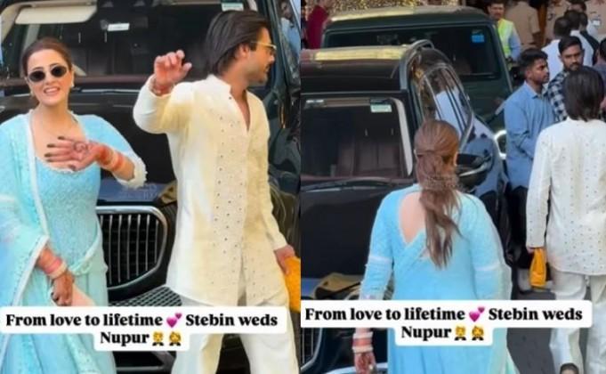Stebin Ben walks away from Nupur Sanon, gets trolled for throwing ...