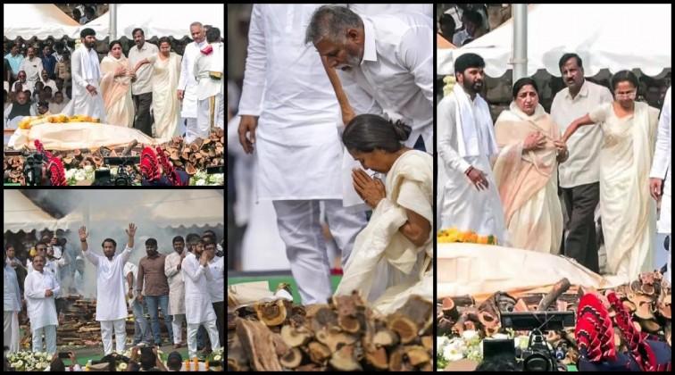 Ajit Pawar laid to rest in Baramati with full state honours; wife ...