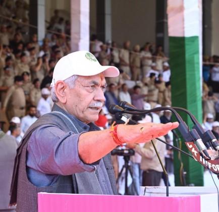 Pakistan using narcotics to fund terror: LG Manoj Sinha launches Anti ...