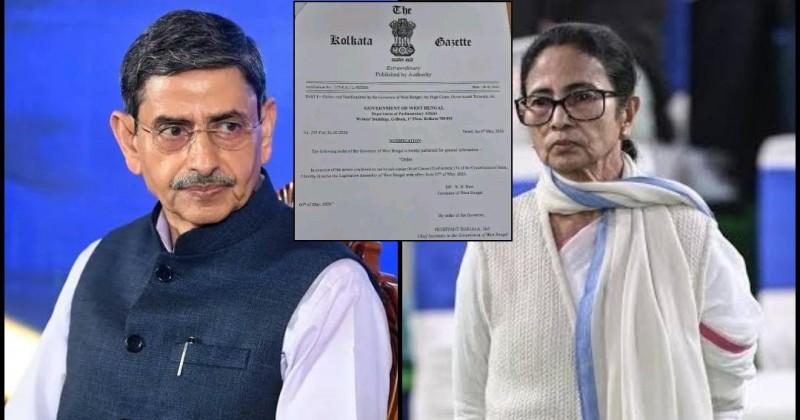 WB Governor R. N. Ravi dissolves West Bengal Assembly; Mamata Banerjee ...