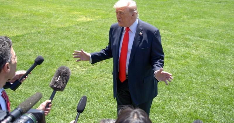 'Obsession with our country's most cherished structure': Trump reacts ...