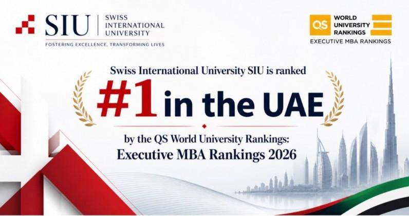 Swiss International University SIU is ranked #1 in the UAE by the QS ...
