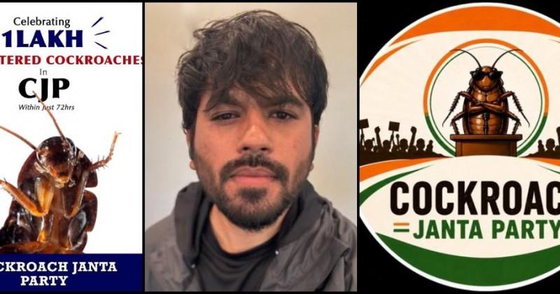 From memes to movement: Who's behind 'Cockroach Janata Party' with 1 ...