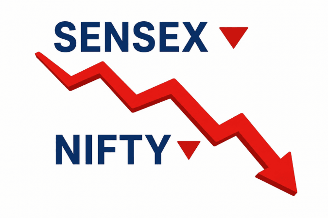 Sensex Drops 800+ Points, Nifty Below 23,300 as IT Stocks Lead Sell-Off ...