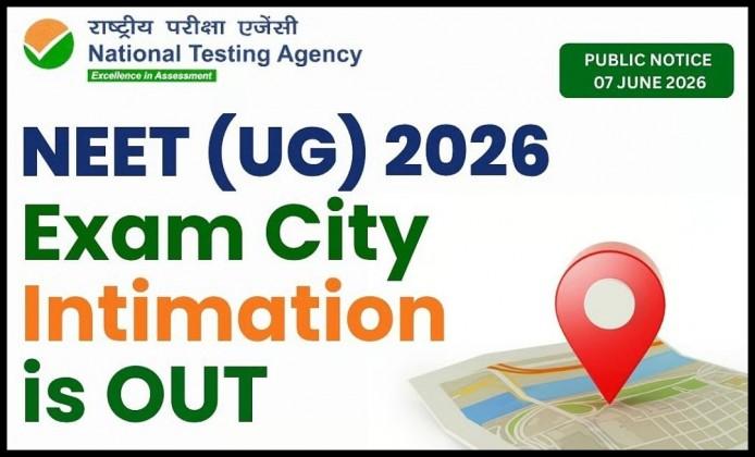 NEET-UG re-exam: City intimation slips released, students can check ...