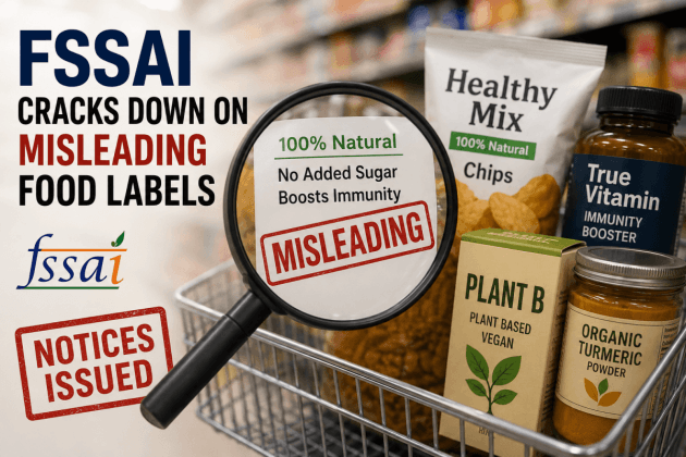 FSSAI flags 'healthy' and 'organic' claims, sends notices to multiple ...