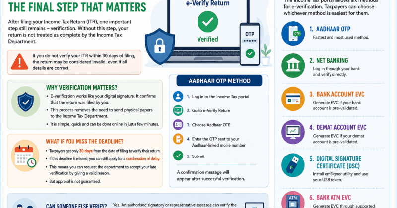 Missed ITR Verification Deadline? Here's How To Complete It And The Six ...