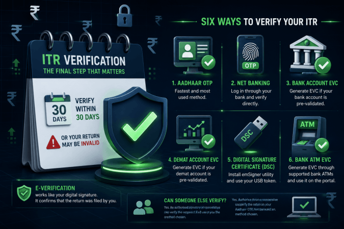 Missed ITR Verification Deadline? Here's How To Complete It And The Six ...