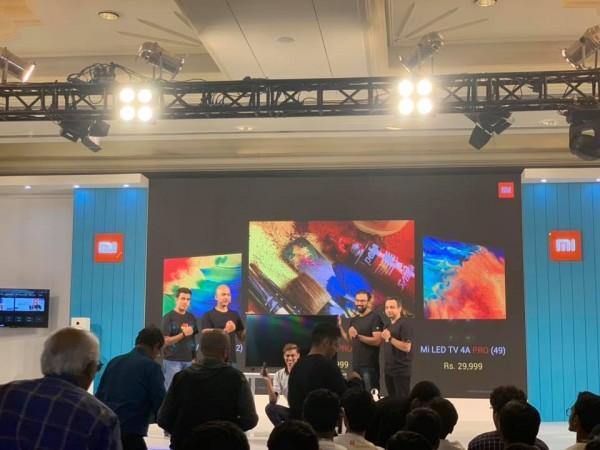 Xiaomi launches Mi TV 4 Pro 55-Inch, Mi TV 4A Pro 49-Inch, and 4C Pro ...