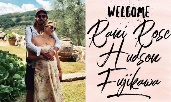 Kate Hudson and Danny Fujikawa welcome daughter Rani Rose - Photos ...