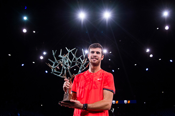 Karen Khachanov shocks Novak Djokovic to win Paris Masters crown ...