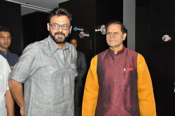 Daggubati Venkatesh, Naga Chaitanya and Rana Daggubati at D Ramanaidu ...