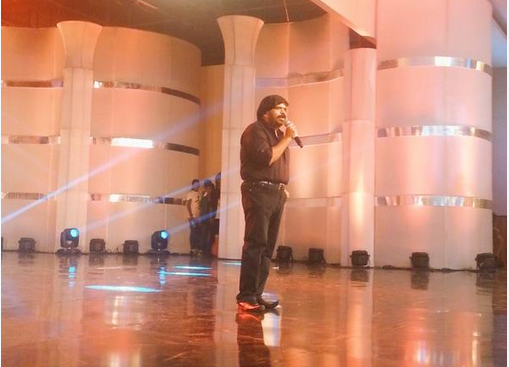 Simbu father T Rajendar rocked Vijay's Puli audio launch - Photos ...