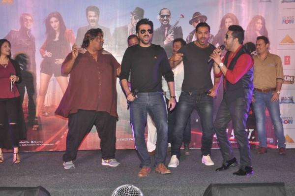 John Abraham Anil Kapoor Nana Patekar Dance At Welcome Back Song Launch Photosimages 