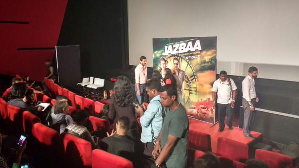 Aishwarya Rai Bachchan and Irrfan Khan's Jazbaa Trailer Launch - Photos ...