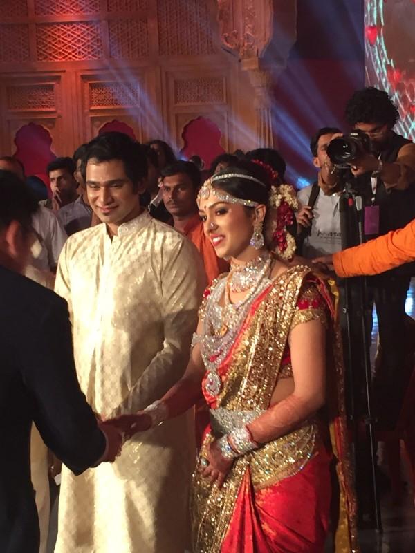 Arathi weds Adithya: Check out photos of Ravi Pillai's daughter's ...
