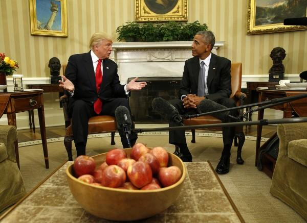 President Barack Obama meets President-elect Donald Trump - Photos ...
