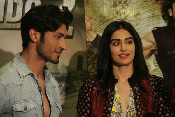 Vidyut Jamwal and Adah Sharma at Commando 2: The Black Money Trail ...