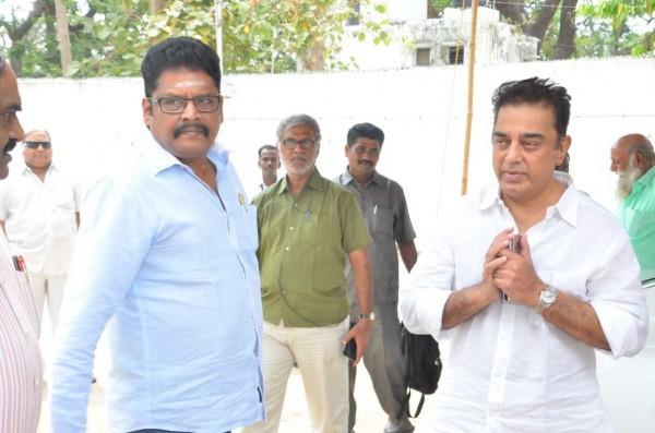 Rajinikanth and Kamal Haasan at Chandra Haasan Memorial Meet - Photos ...